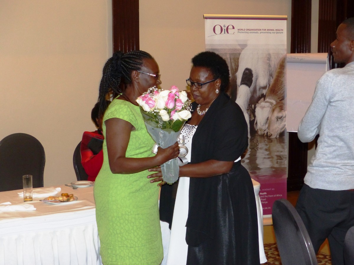 Dr. Masiga says “kwa heri” (so long) to the OIE and concludes a ...