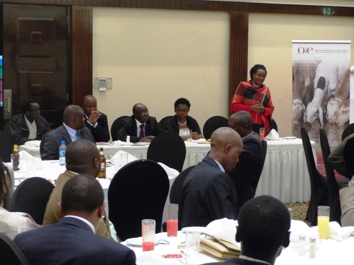 Dr. Masiga says “kwa heri” (so long) to the OIE and concludes a ...