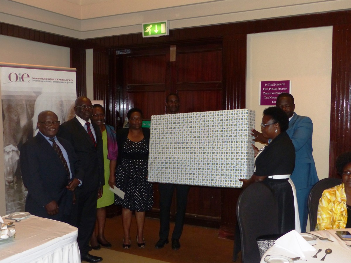 Dr. Masiga says “kwa heri” (so long) to the OIE and concludes a ...