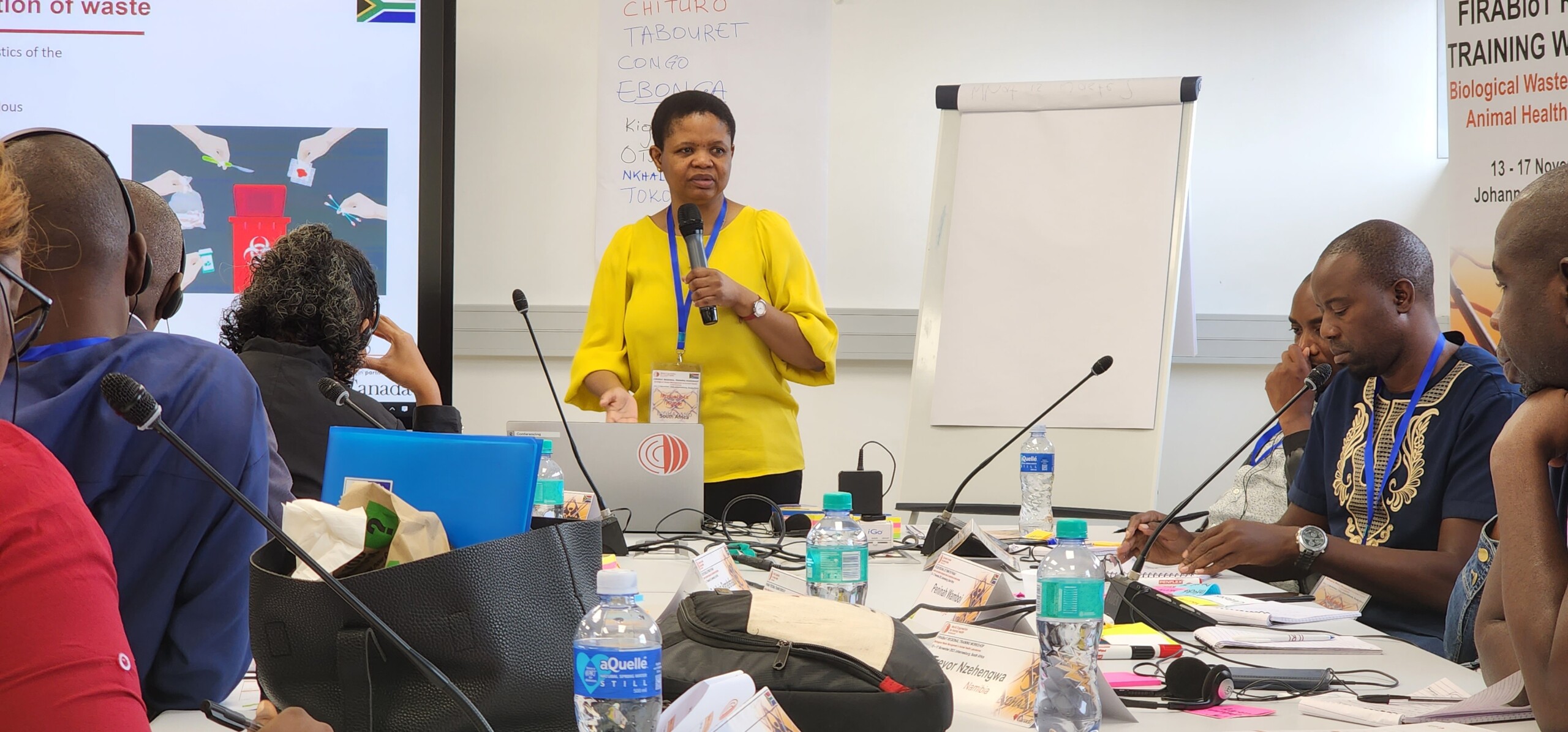 Strengthening Regional Capabilities: Training on Biological Waste ...